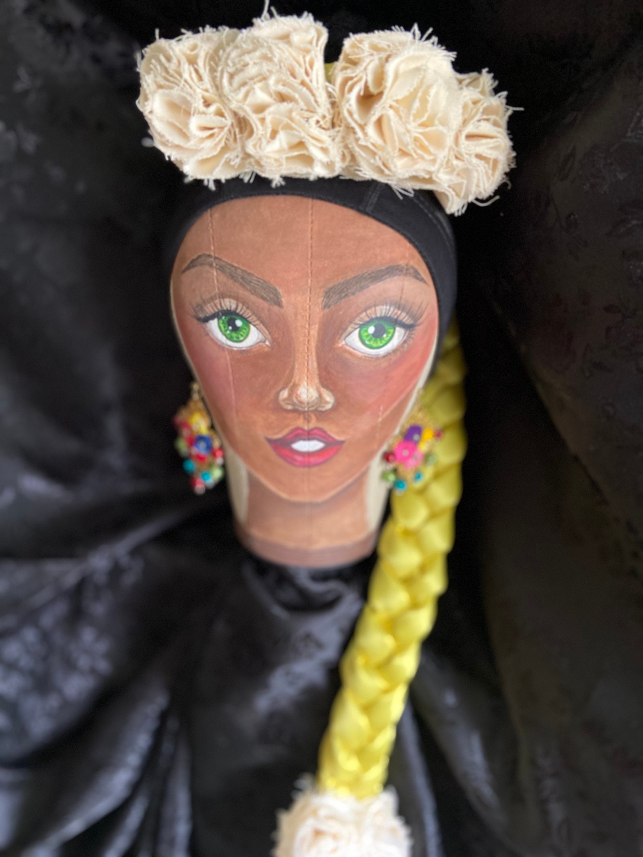 Custom Folklorico Headpiece Mexican Braid Folklorico - Etsy