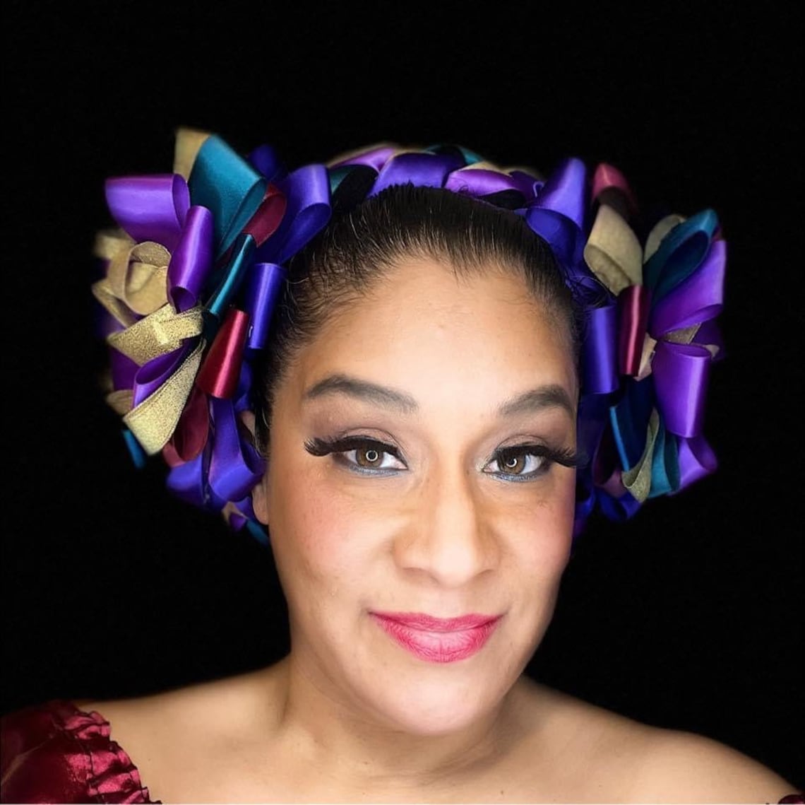 Custom Folklorico Headpiece Mexican Braid Folklorico - Etsy