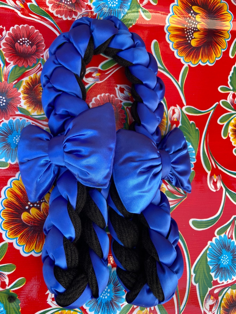 Custom Folklorico Headpiece Mexican Braid Folklorico - Etsy