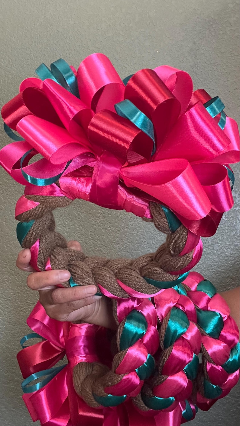Custom Folklorico Braid Headpiece: Mexican Dance Tocado - Etsy