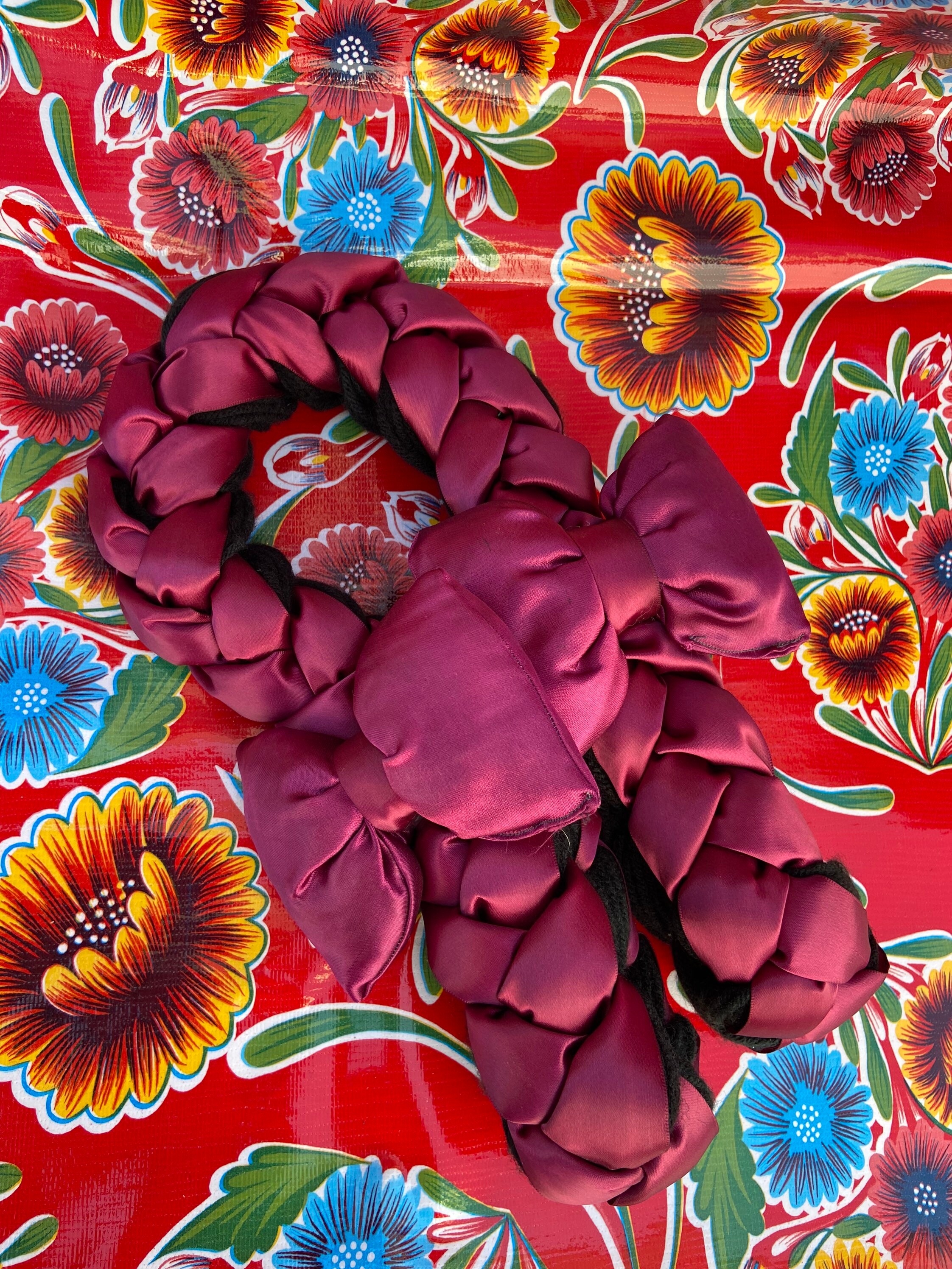 Custom Folklorico Headpiece Mexican Braid Folklorico - Etsy