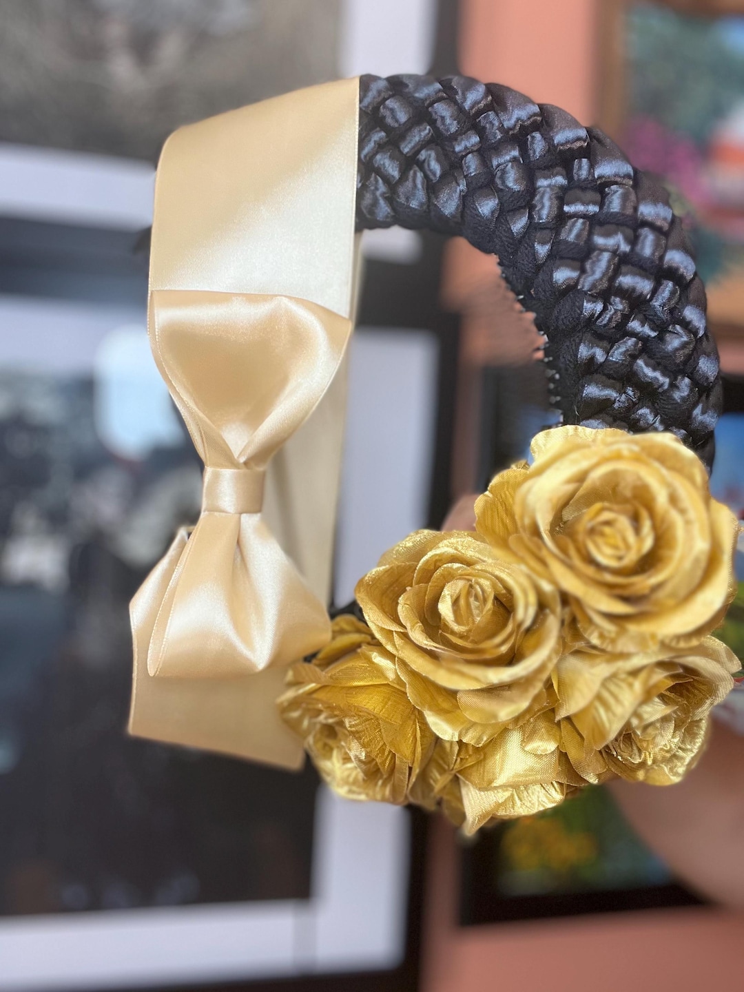 Custom Folklorico Braid Headpiece: Mexican Dance Hair Accessory - Etsy