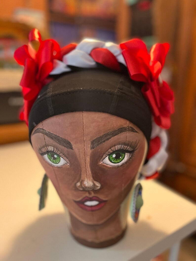 Custom Folklorico Headpiece Mexican Braid Folklorico - Etsy