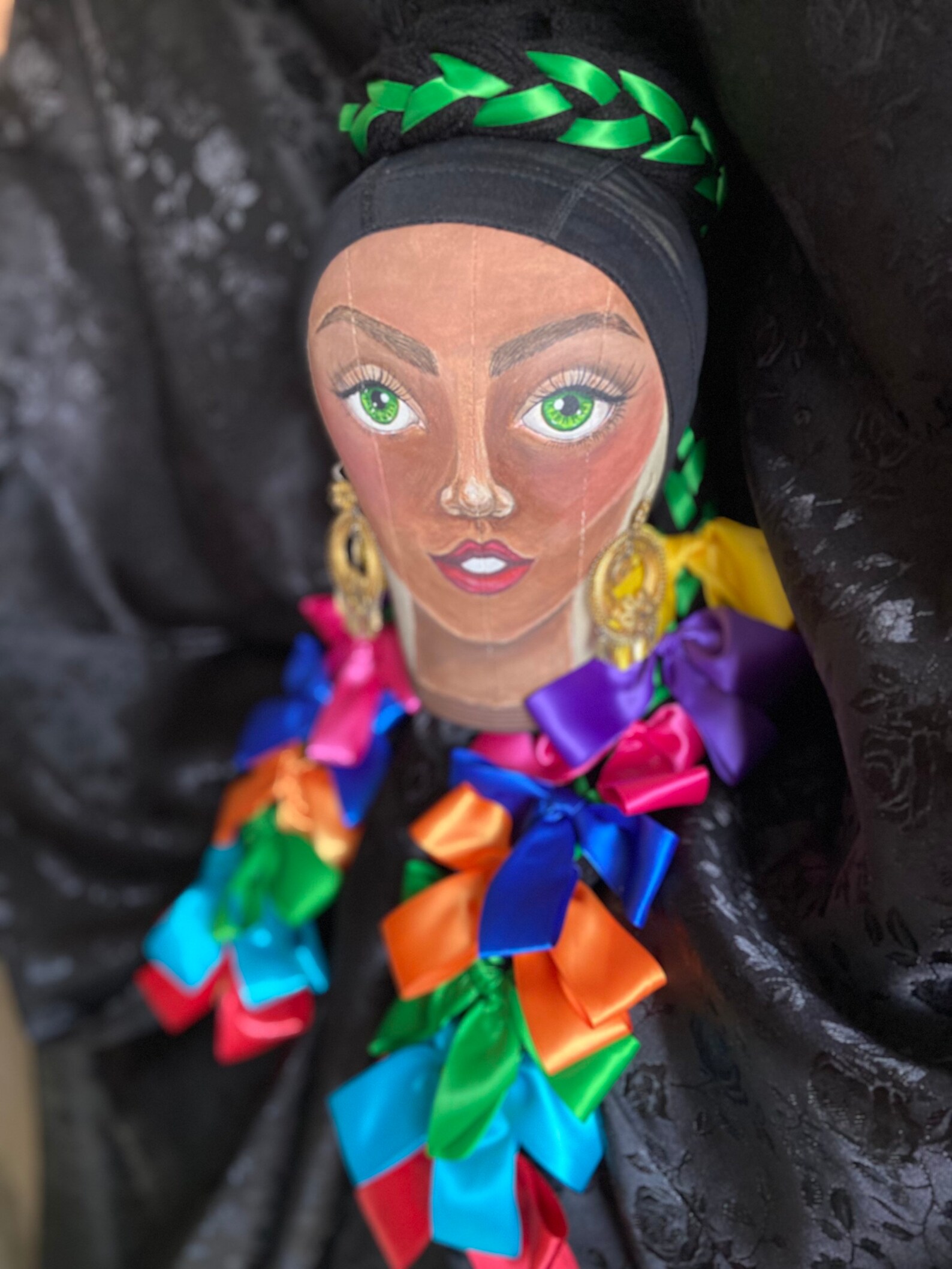 Custom Folklorico Headpiece Mexican Braid Folklorico - Etsy