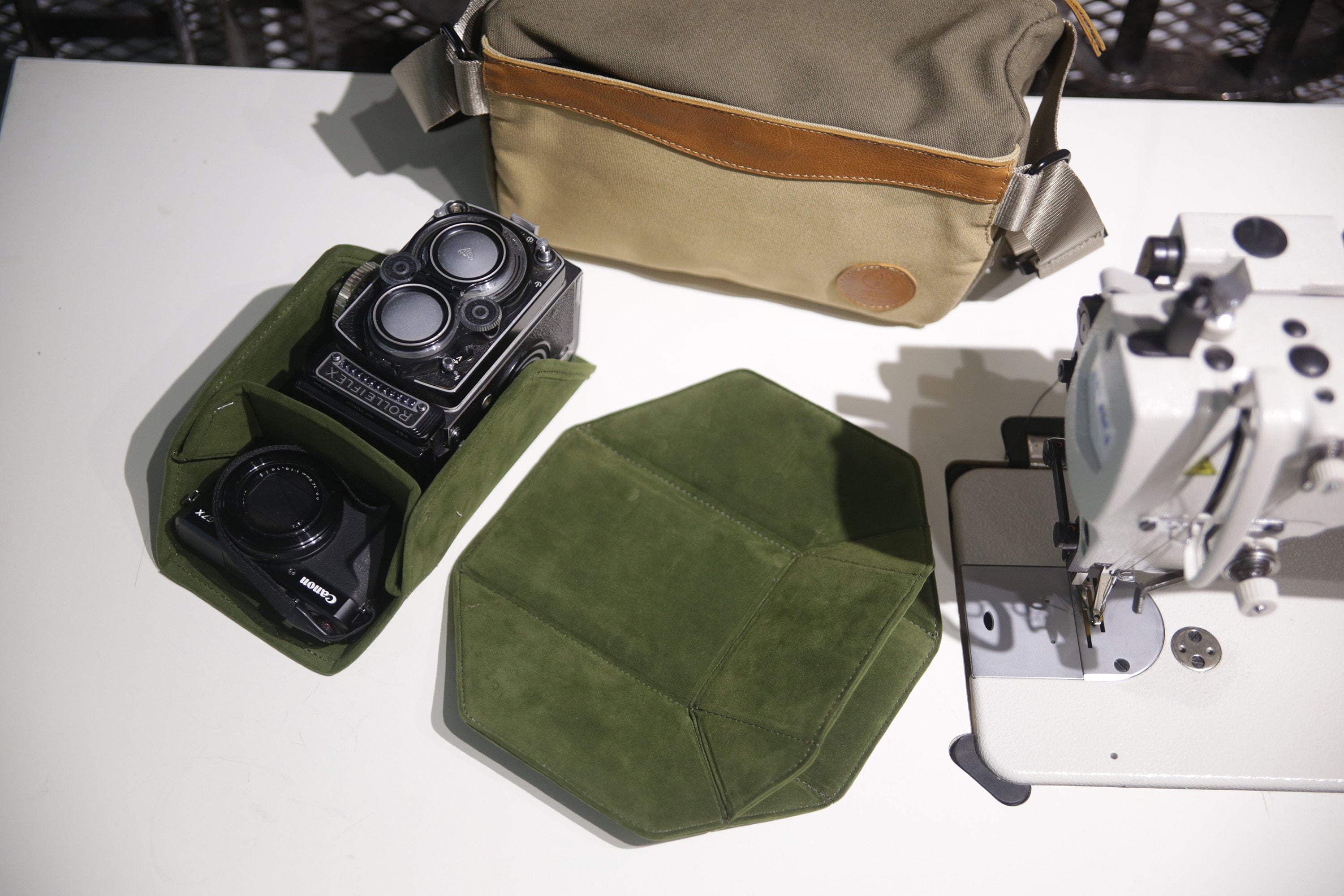 Canvas Fanny Pack Crossbody Sling Bag With Foldable Divider | Etsy