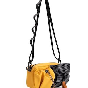 Mini Messenger Bag With Pocket, Crossbody Bag With Adjustable Strap ...