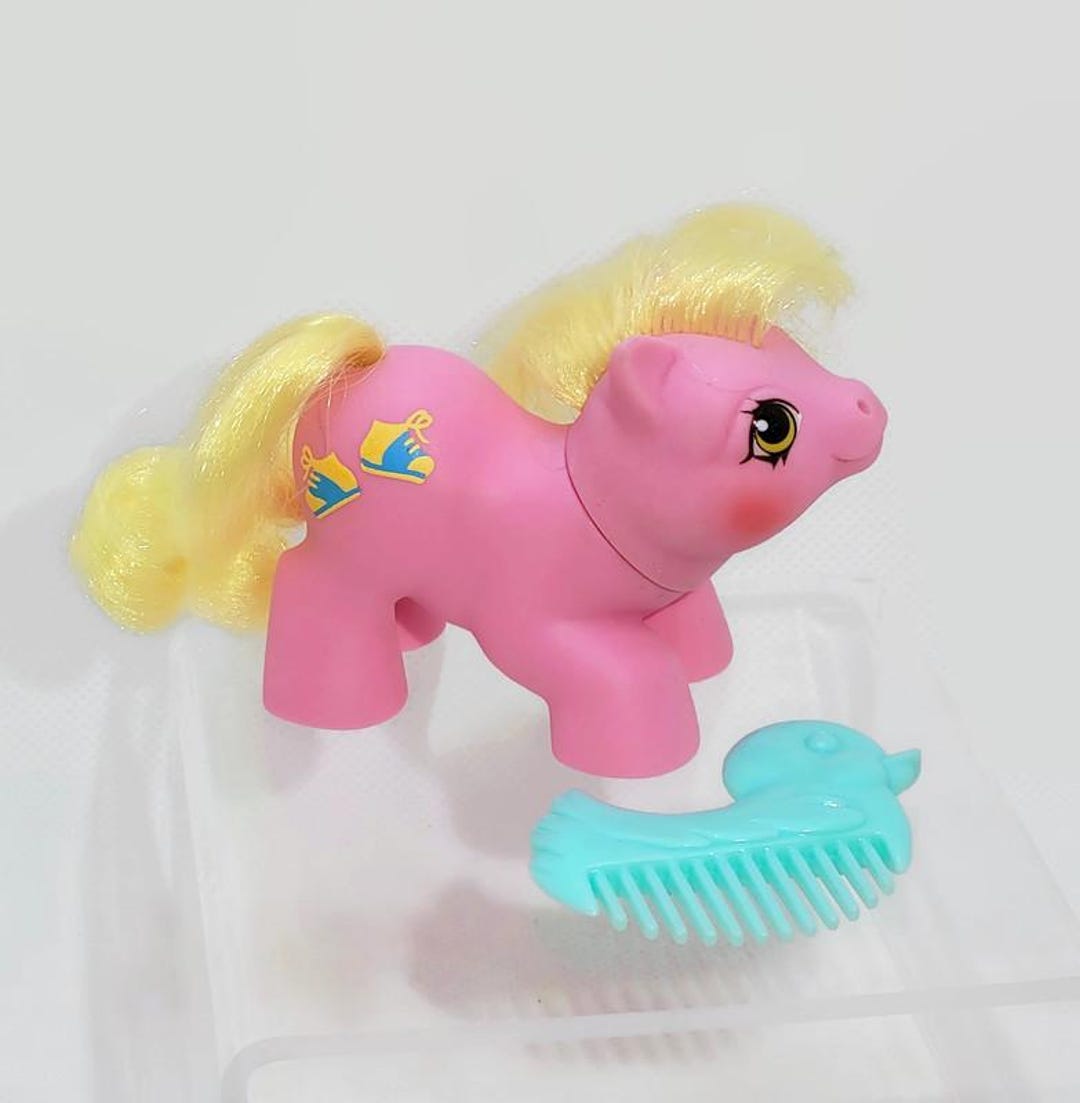 1988 My Little Pony, Tappy Newborn Baby Ponies, Year Seven Vintage MLP ...