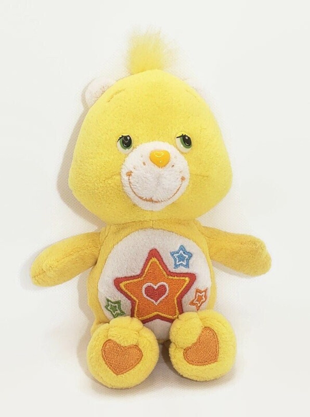 HTF 8 Care Bears Superstar Bear, Beanie Plush Vintage TCFC, Hard to ...