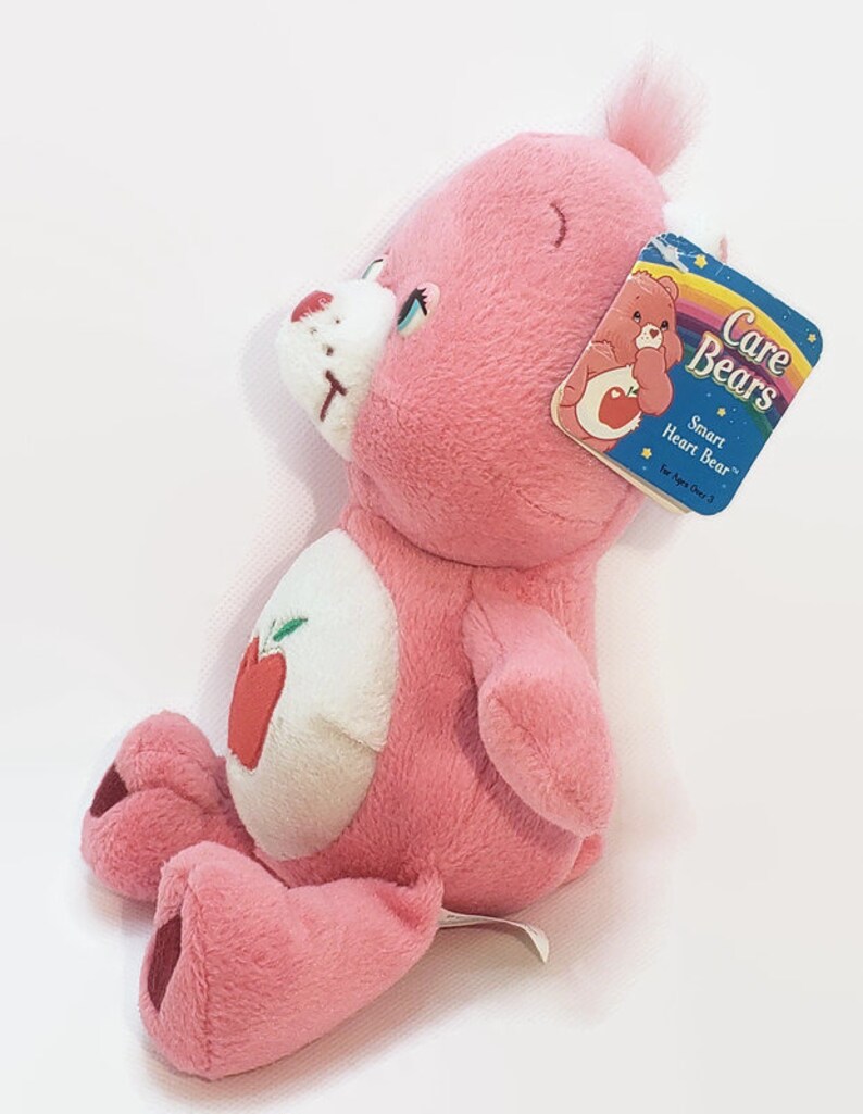 HTF 8 Care Bears Smart Heart Bear, NWT Beanie Plush 2004 Collector's ...