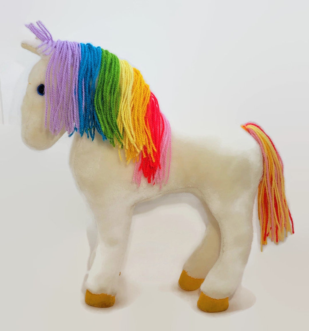 1983 Rainbow Brite Starlite, 14 Plush Horse Stuffed Animal Pony Toy ...