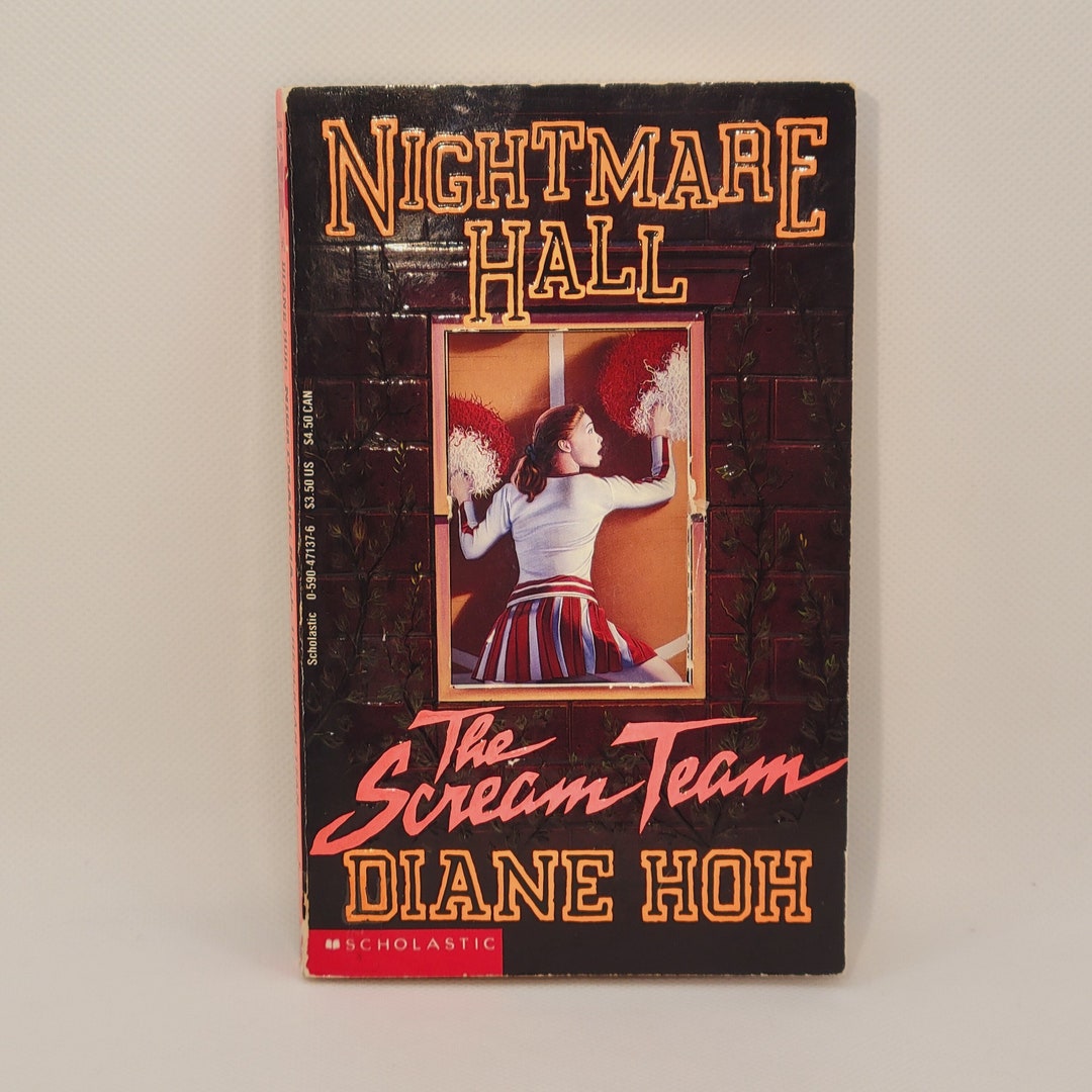 1993 Nightmare Hall "the Scream Team" Diane Hoh #5, Vintage Scholastic ...
