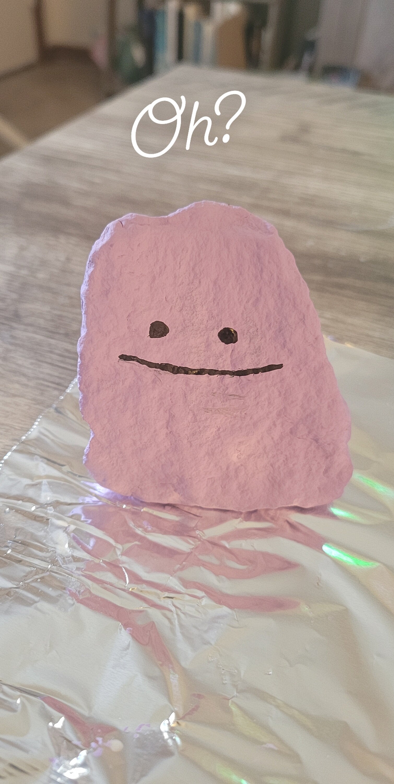Ditto Pokemon Painted Rock - Etsy