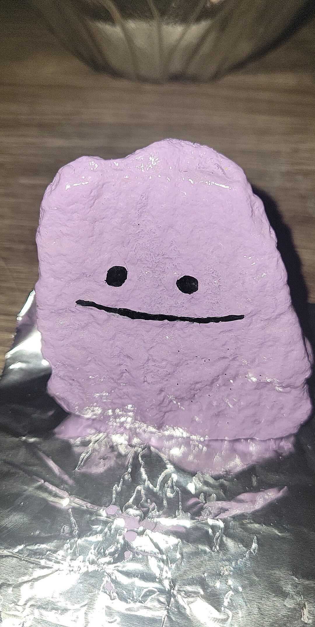 Ditto Pokemon Painted Rock - Etsy