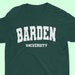 Barden University Crewneck T-shirt | Pitch Perfect Shirt | Unisex - Etsy
