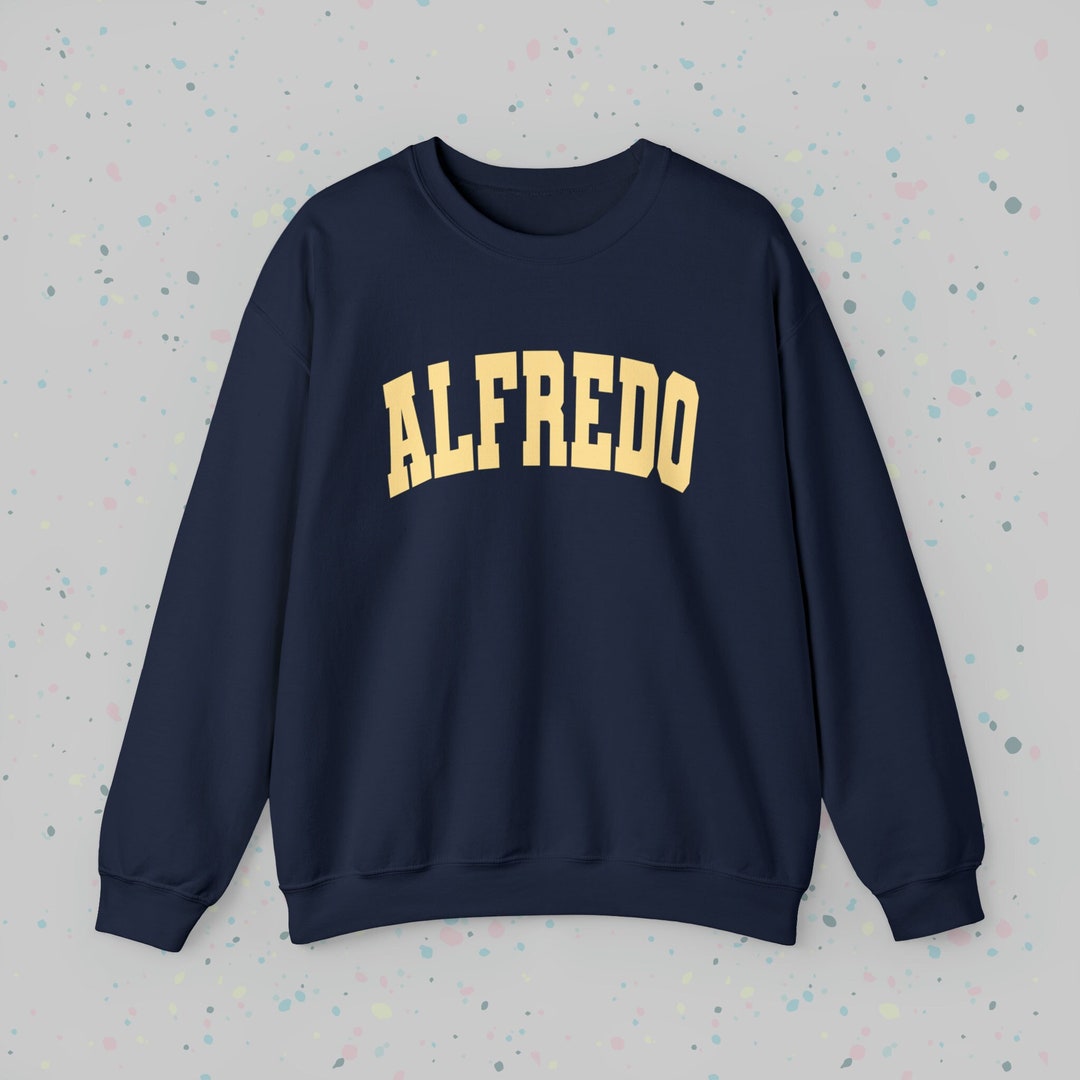Alfredo Crewneck Sweatshirt | Pasta Gift | Funny Food Sweatshirt ...