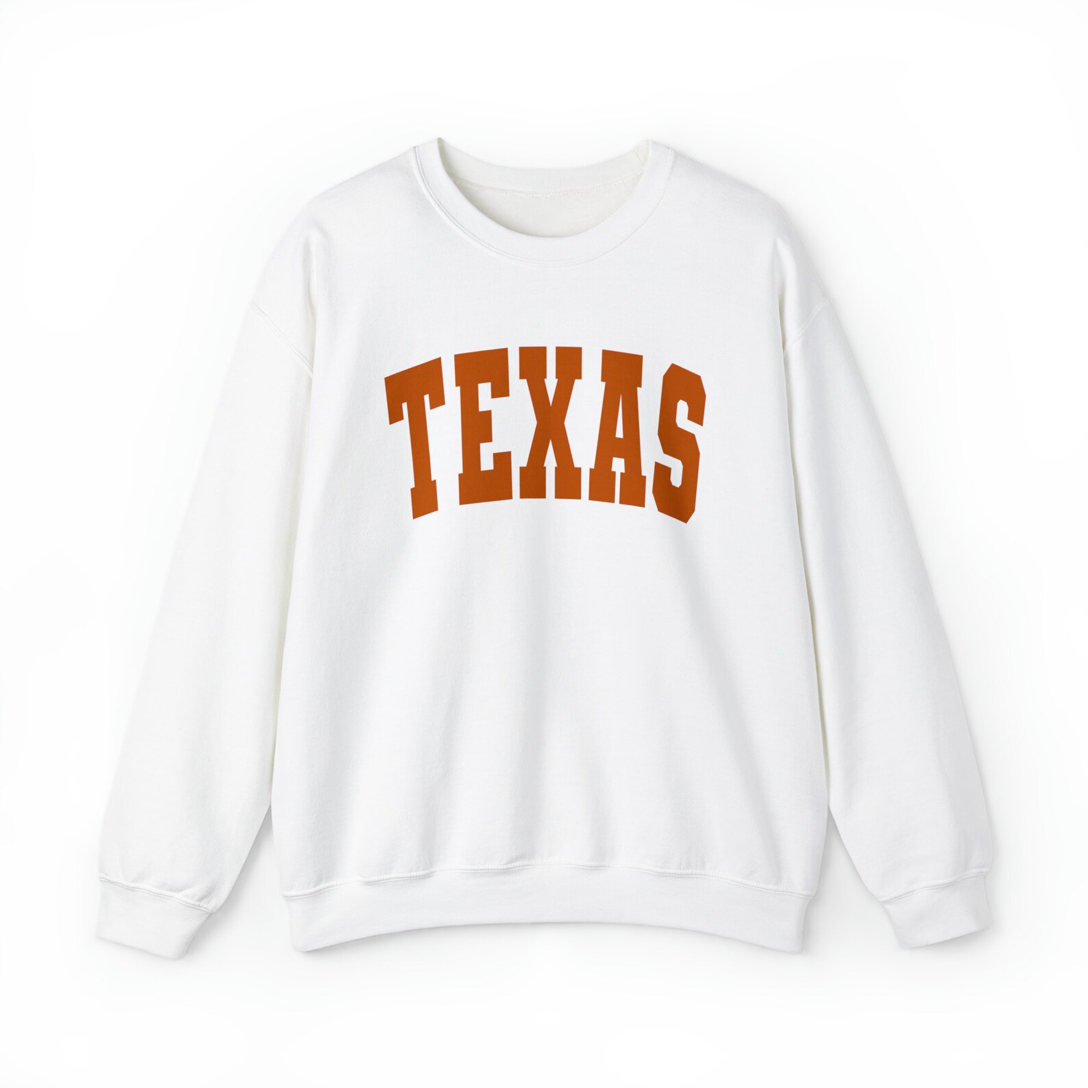 Texas Crewneck Sweatshirt College Sweatshirt Game Day Apparel Longhorns ...