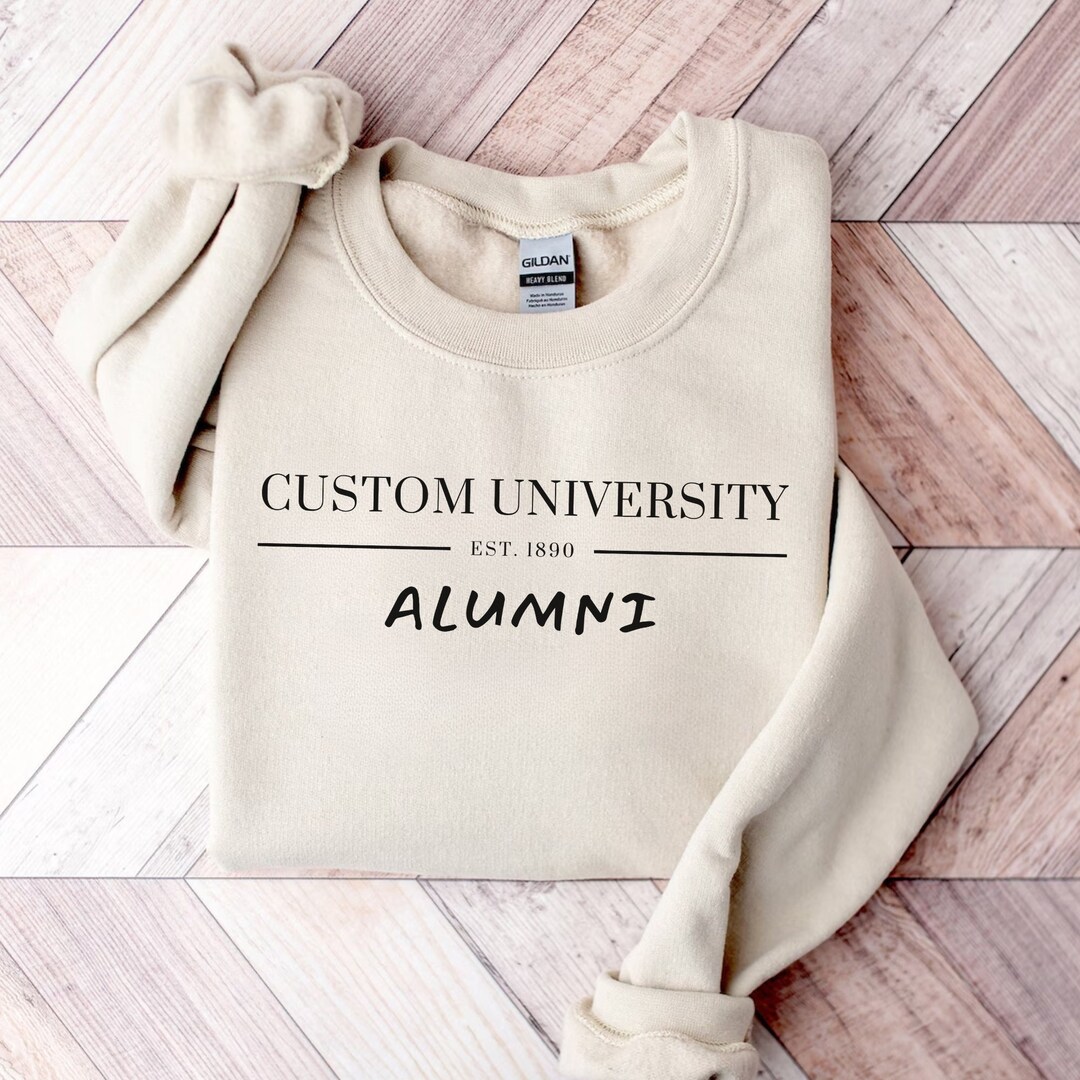 Custom College Sweatshirt | Alumni | Personalized University Apparel ...