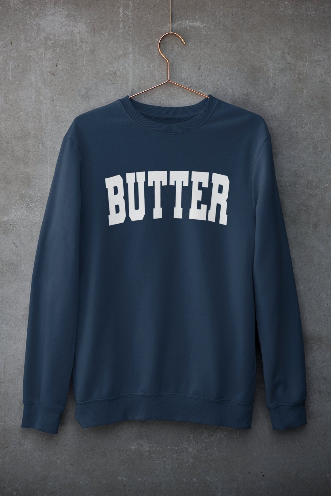 Butter Crewneck Sweatshirt | Foodie Sweatshirt | College Sweatshirt ...