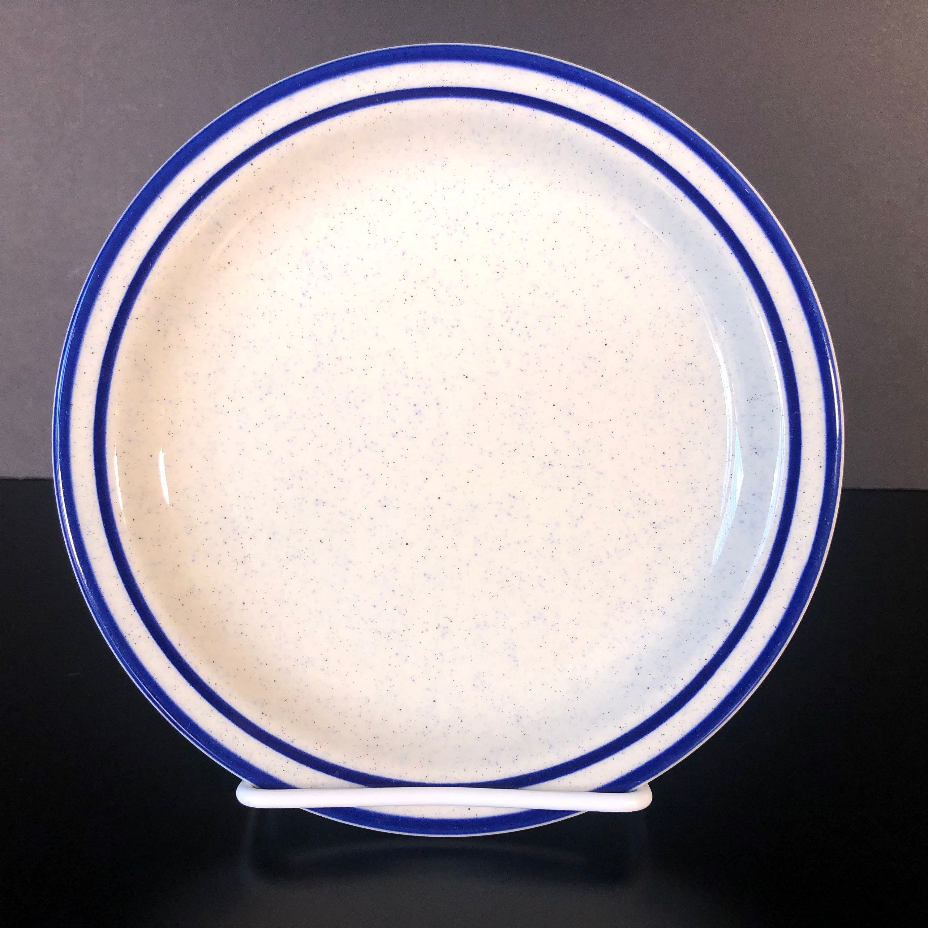 Blue Speckled/blue Trim Buffalo China Restaurant Ware Mugs, Bowls and ...