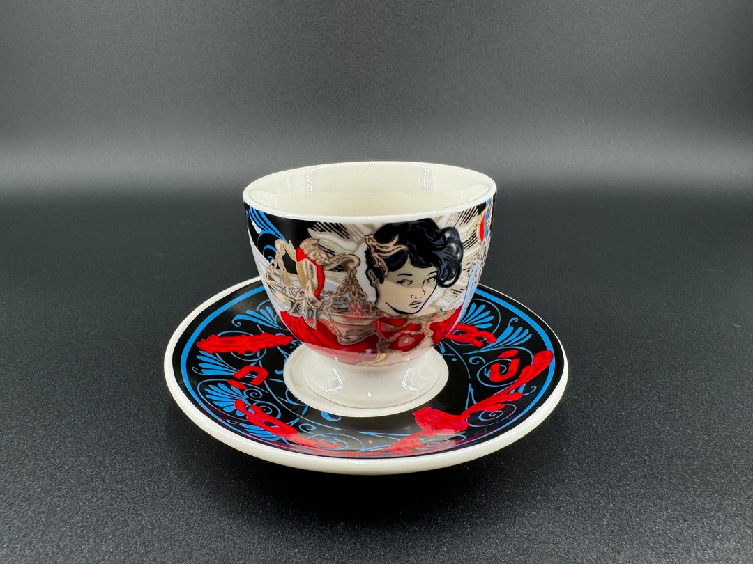 Illumicrate "nemesis" Greek Goddess Cup and Saucer | Single Set | Made ...