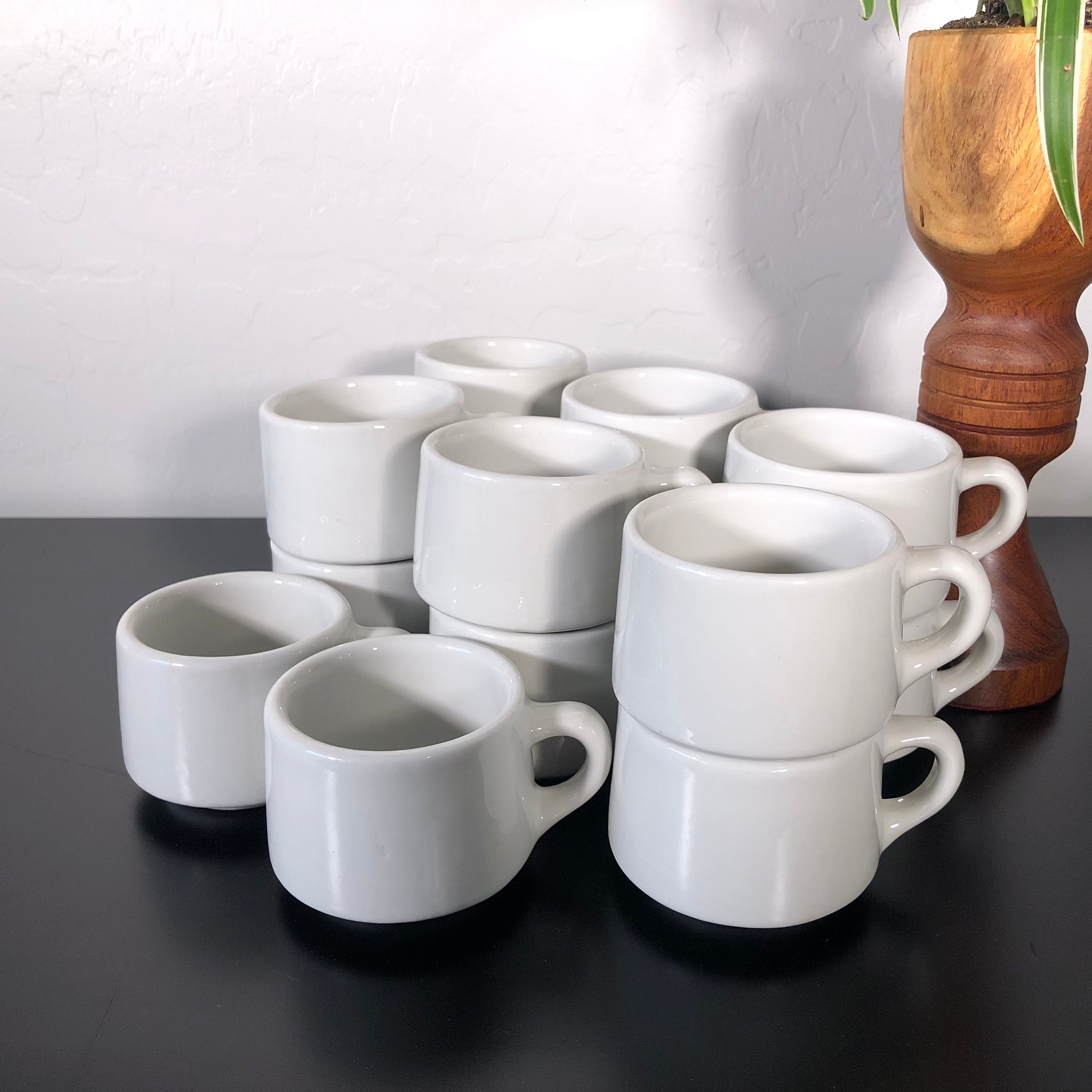 Vintage TEPCO USA China White Restaurant Ware Single Mug - Etsy