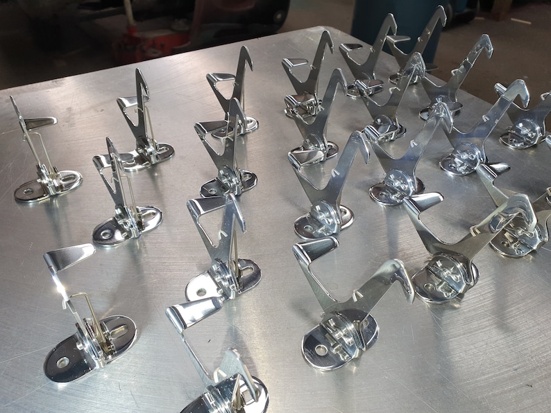 Ford Capri Mk3 Bonnet Lock Catch Polished Stainless Steel - Etsy