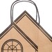 House Shaped Gift Bags - Etsy