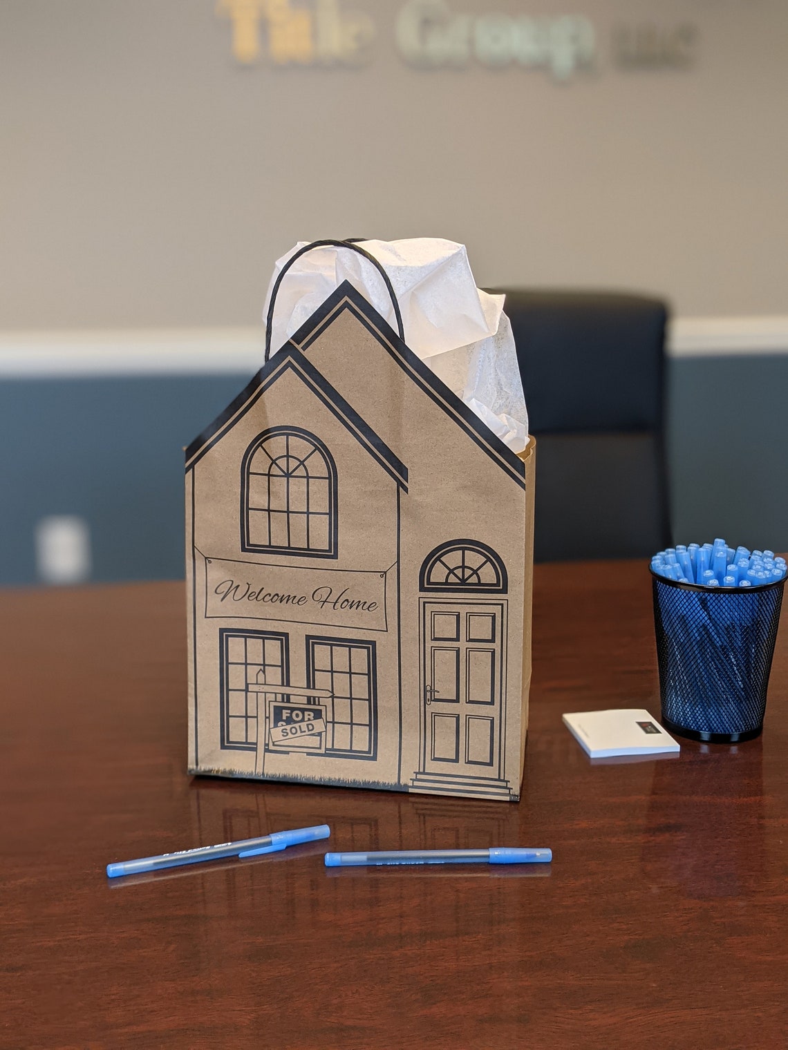 House Shaped Gift Bags - Etsy