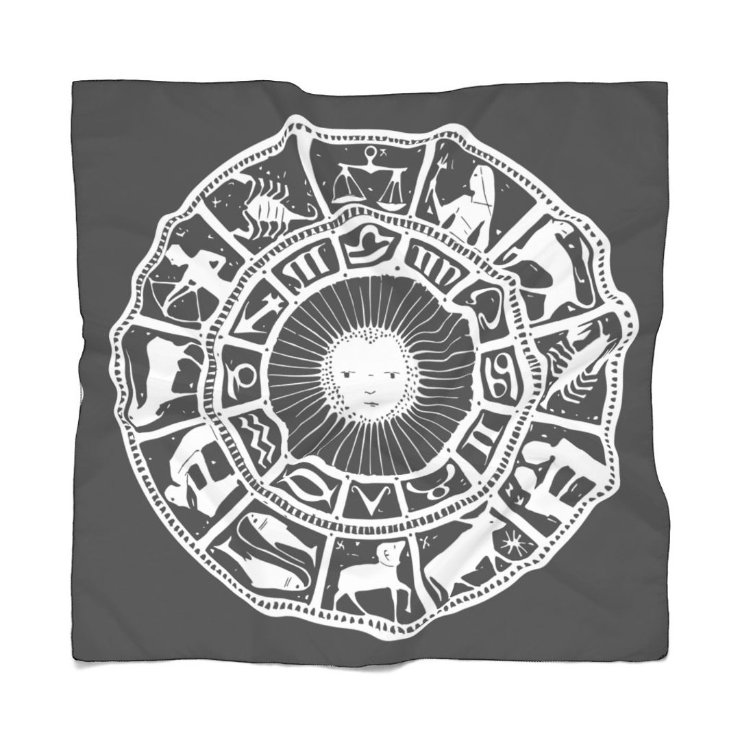 Zodiac Astrology Sheer Altar Cloth | Tarot Cloth, Altar Décor Altar ...