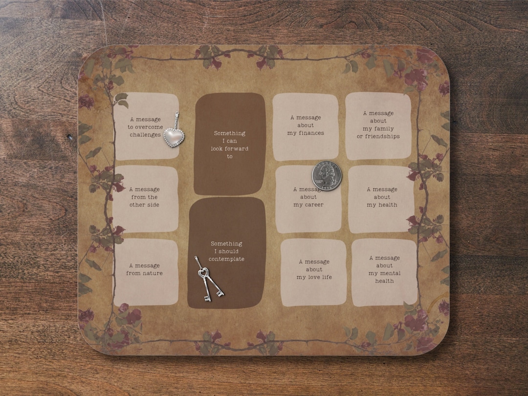 Charm Casting Mat- Things to Know: Charm Reading, Charmancy, Divination ...