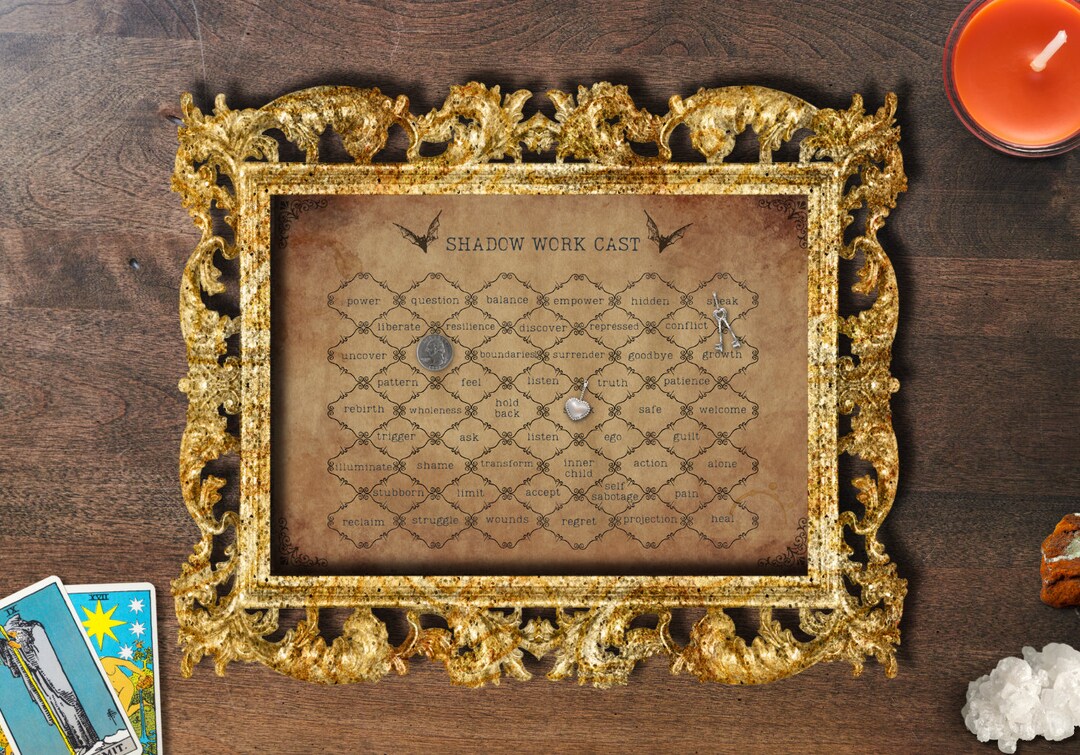 Shadow Work Charm Casting Sheet + Guide: Charm Reading, Charmancy ...