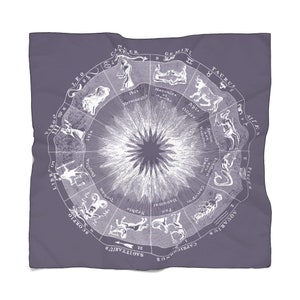 Zodiac Sheer Altar Cloth | Tarot Cloth, Altar Décor, Altar Table ...