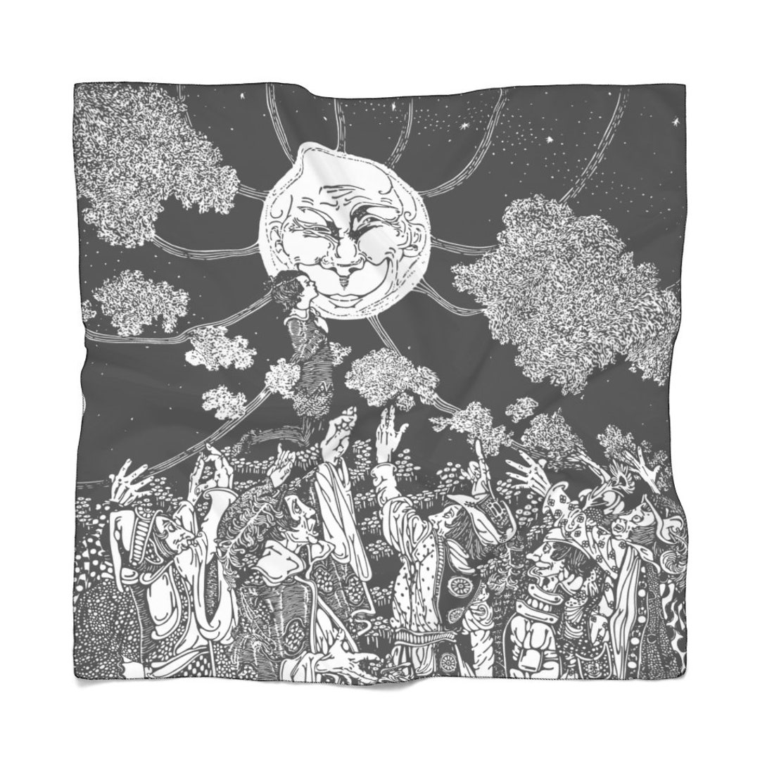 Moon Worship Sheer Altar Cloth Tarot Cloth, Altar Décor, Altar Table ...