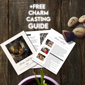 Focus Charm Casting Sheet + Free Guide: Charm Reading, Charmancy ...