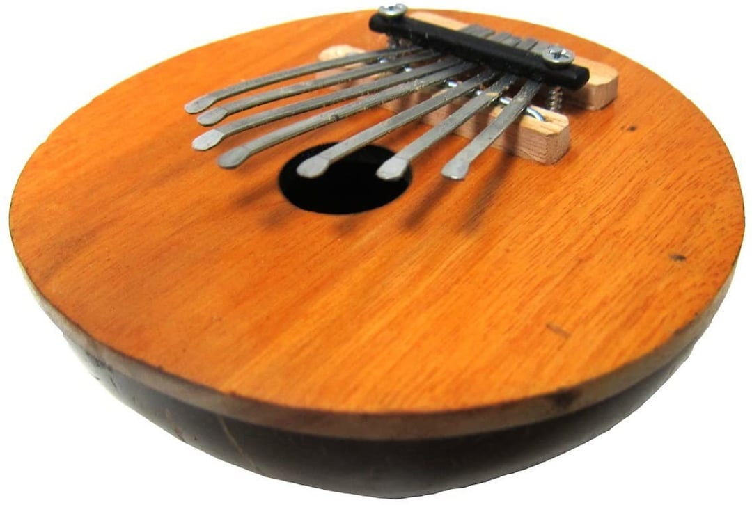 Brown Kalimba Coconut Shell Thumb Piano Mbira With 7 Tunable Keys - Etsy