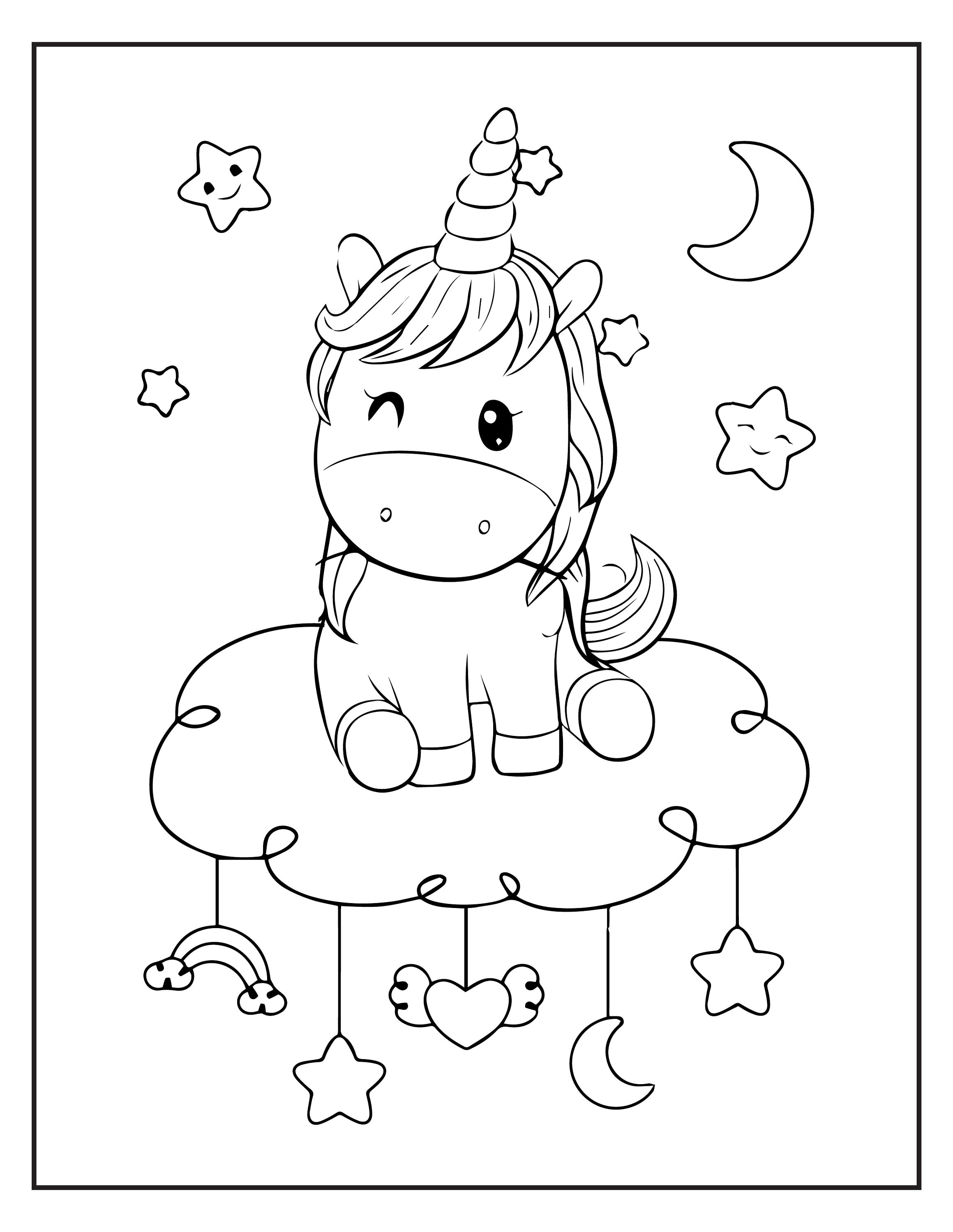 Printable Various Playful Coloring Pages JPG/PDF 200 PG - Etsy