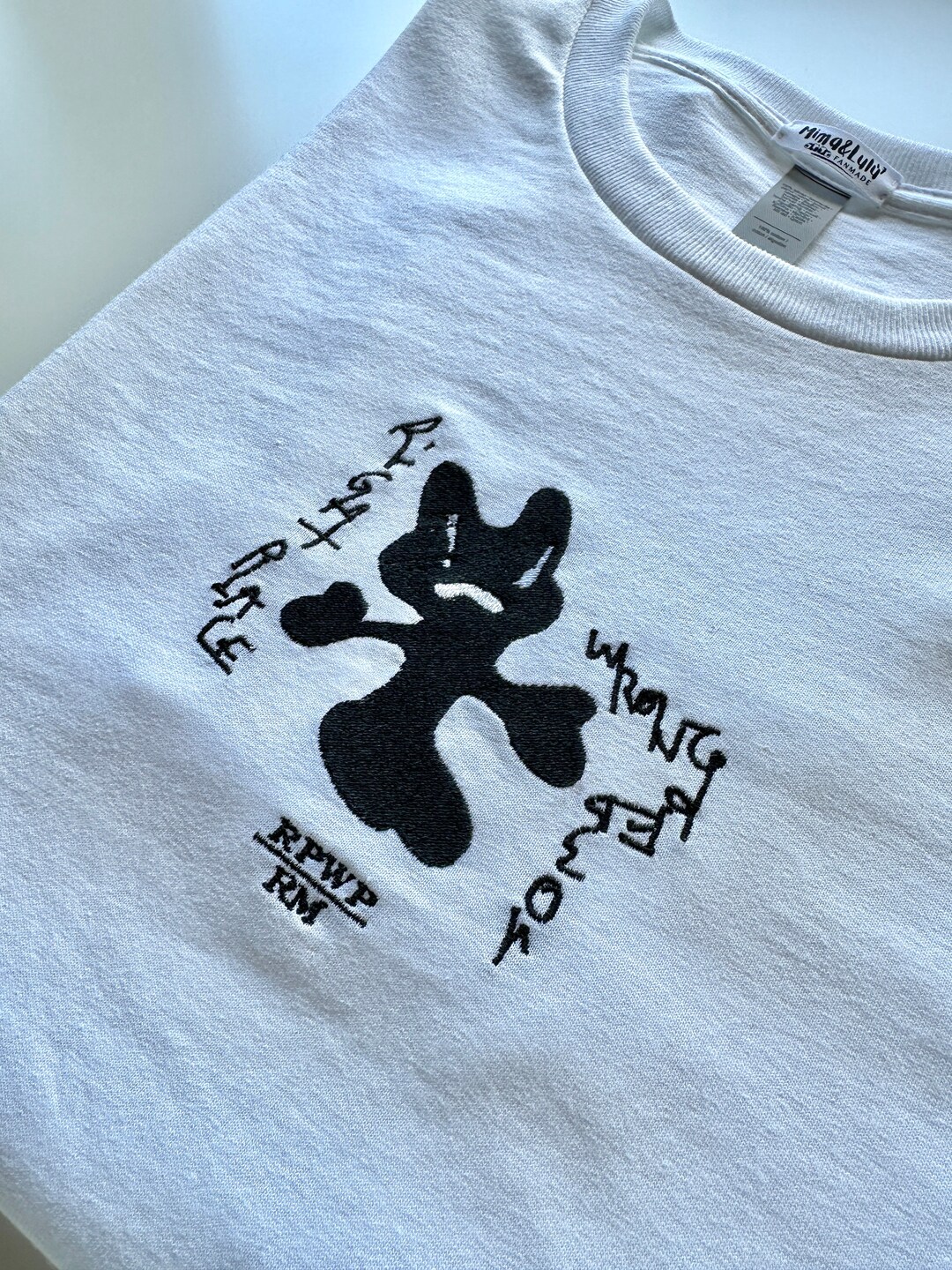 Embroidered Oversized T-shirt RPWP - Etsy