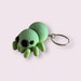 3D Printed Spider Keychain 6 Legged Version - Etsy
