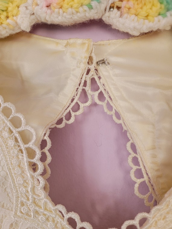 Union Labels Vintage 1990s Dark Green/ Lace Bust Form… - Gem