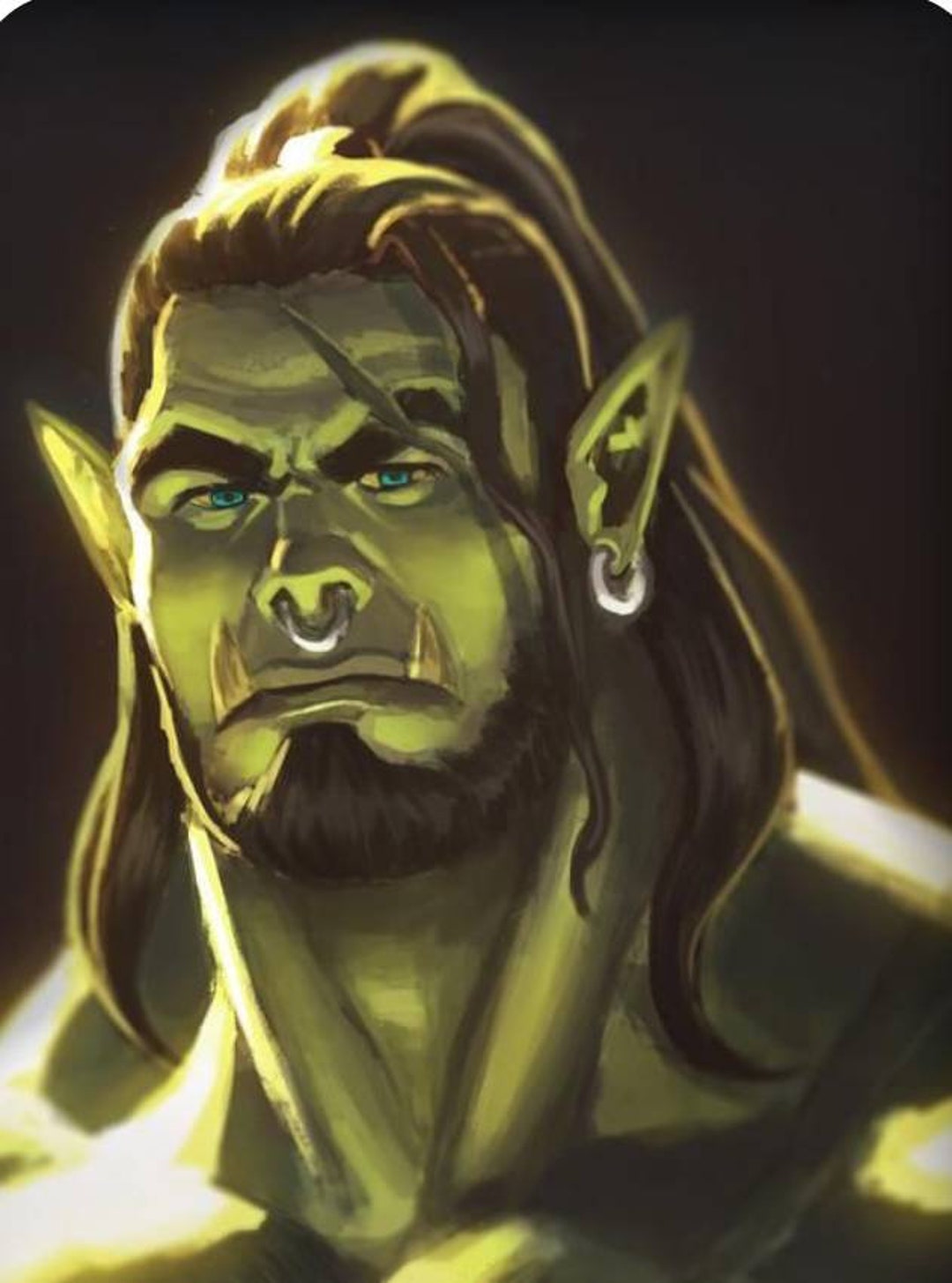 Male Orc Spirit Companion Remote/ Direct Binding - Etsy