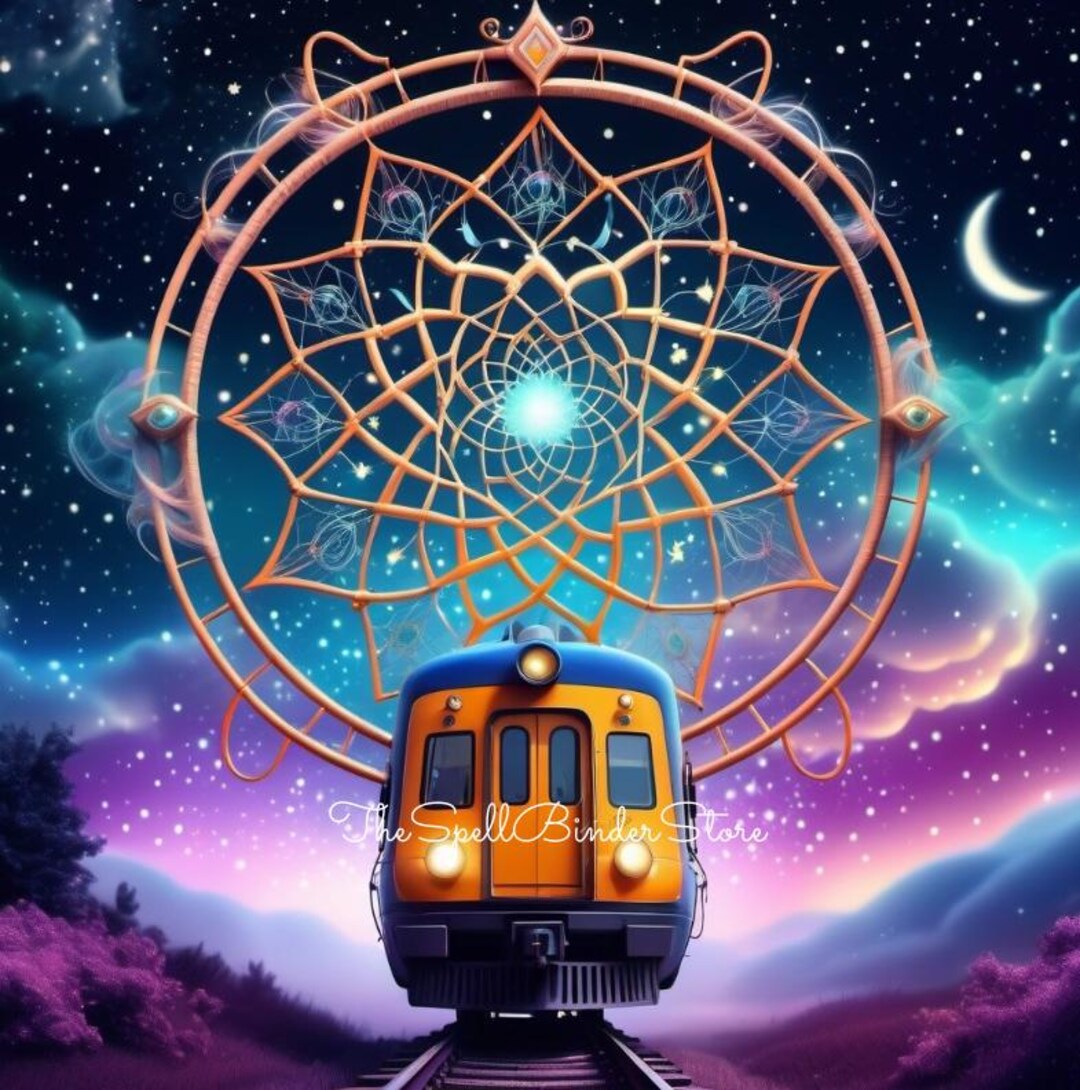 Dreamweaver Spirit Train the Gateway to Vision and Mystical Wisdom - Etsy