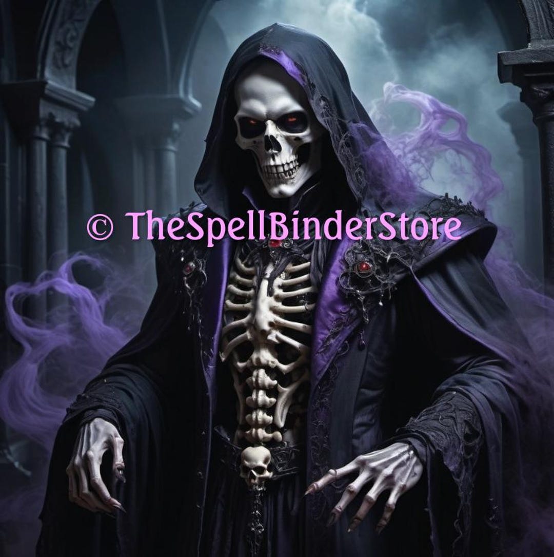 The Wraith Lord of Nocturne Abyss-vampire Necromancer: - Etsy