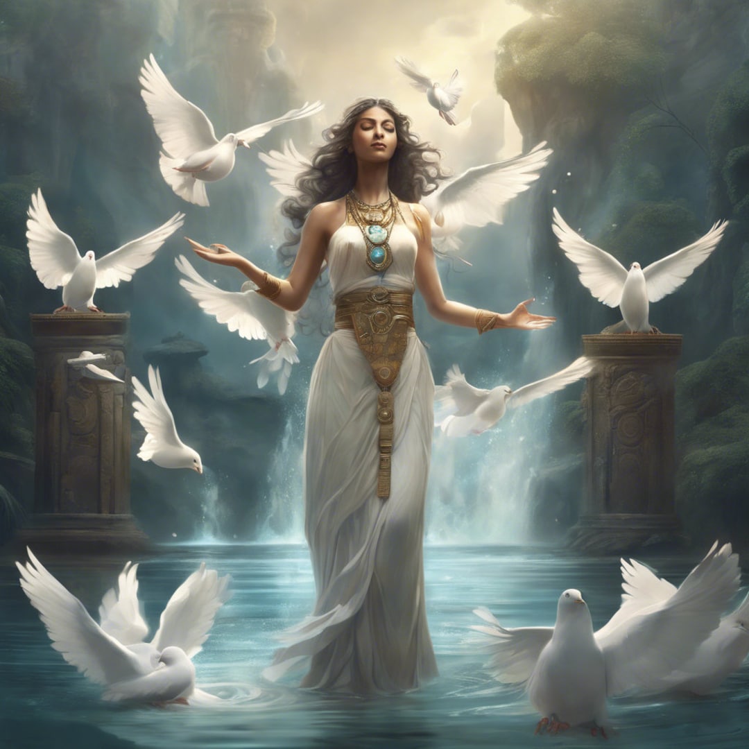 Atargatis Sumerian Water Goddess Spirit Companion Direct Bind - Etsy México