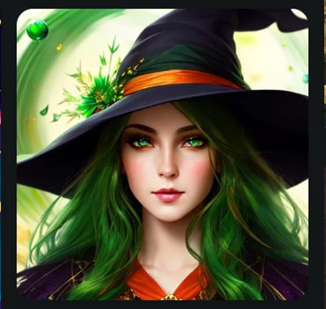 Sexy Green Witch Spirit Companion/ Remote Binding - Etsy