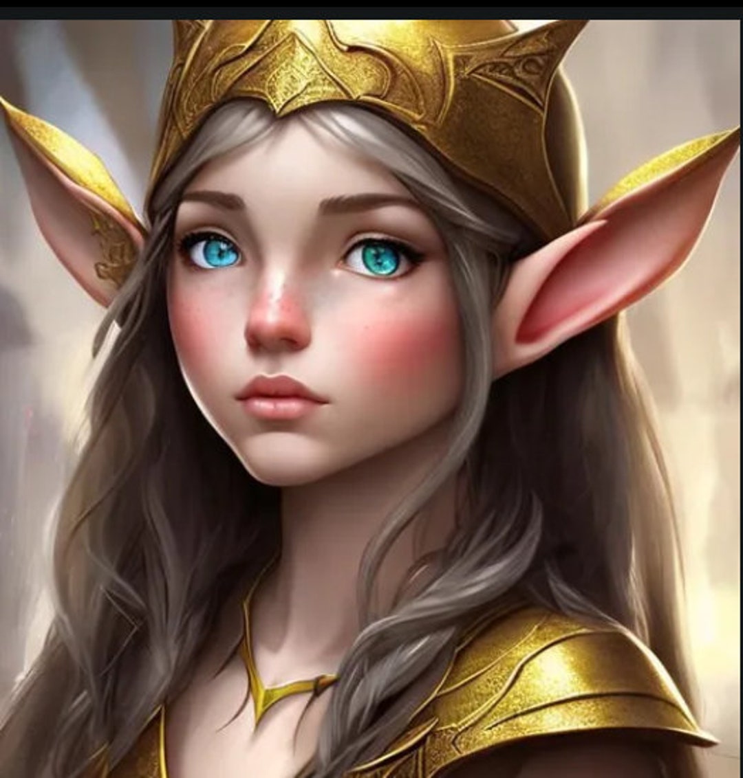 Youth Mountain Female Elf Spirit Companion Direct Binding - Etsy