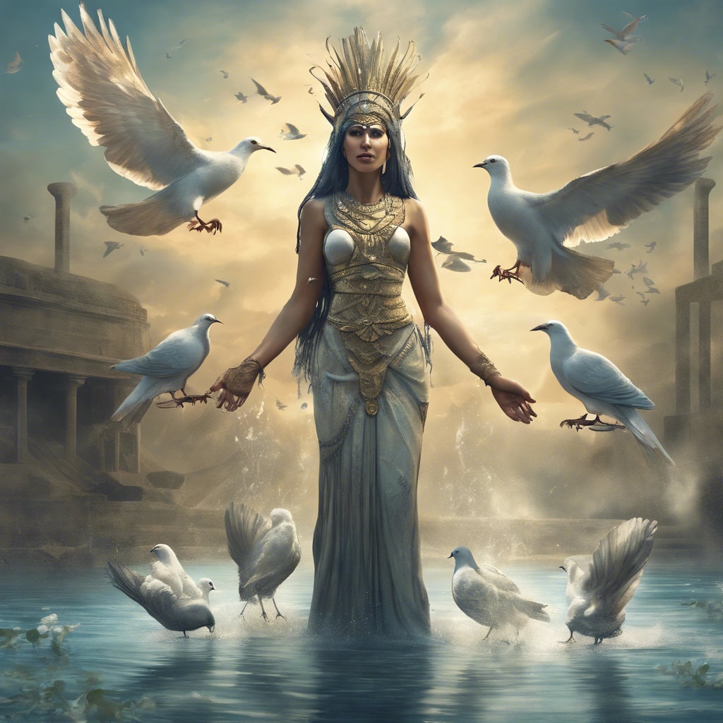 Atargatis Sumerian Water Goddess Spirit Companion Direct Bind - Etsy