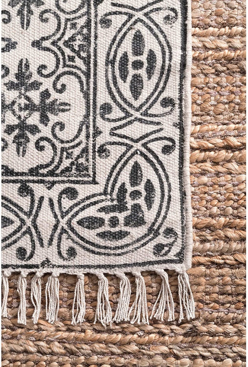 Indian Raina Handmade Rug Hand Block Print Rug Outdoor / - Etsy