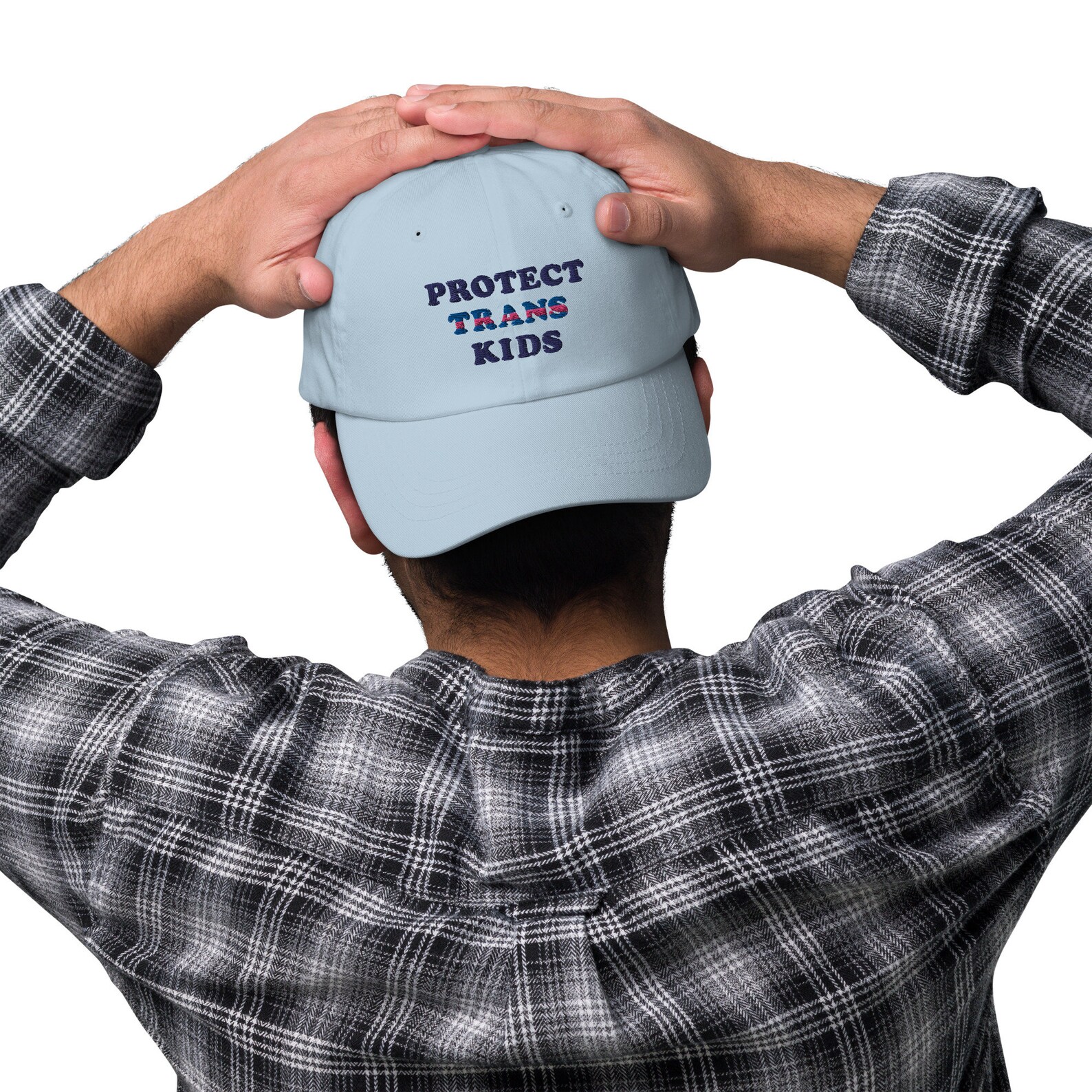 Protect Trans Kids Cotton Dad Hat - LGBTQ+ Pride Embroidery - Etsy