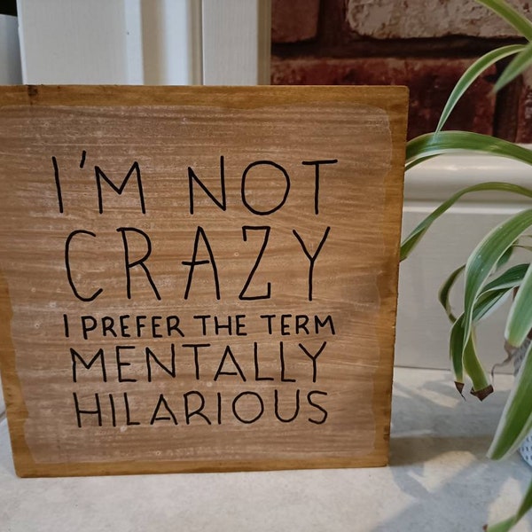 Funny Plaque - Etsy UK