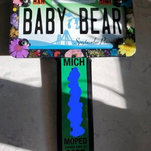 Moped Registration Mount - Etsy